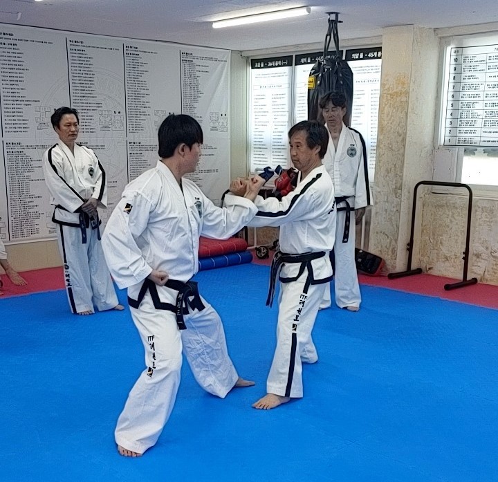 ITF-KOREA特別講習会 ITF朴 禎 賢師賢セミナー
